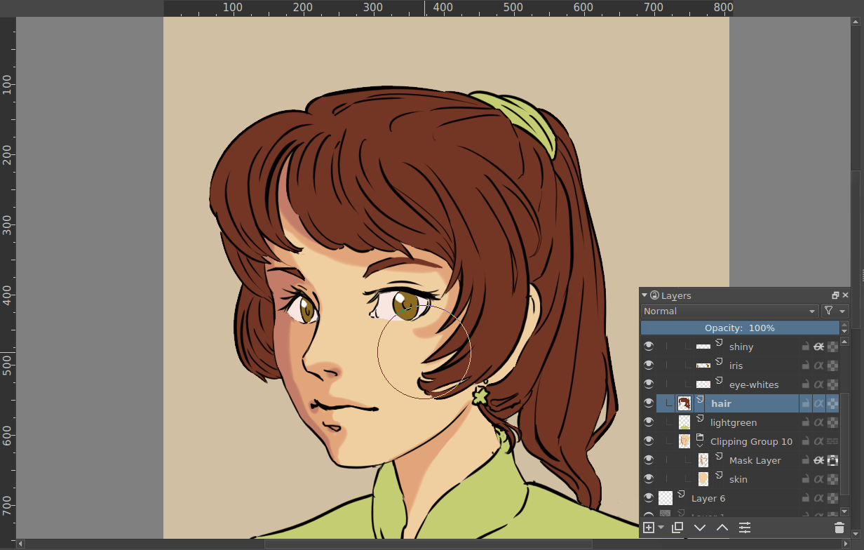 Clipping Masks And Alpha Inheritance Krita Manual 5 2 0 Documentation